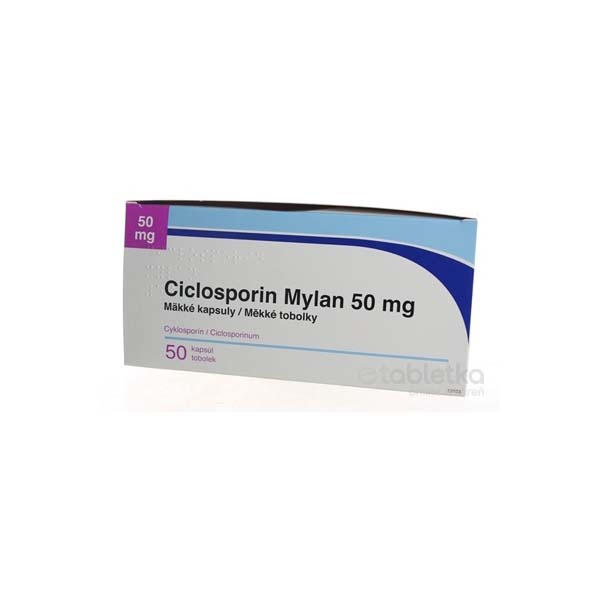 Ciclosporin Mylan 50 mg | etabletka