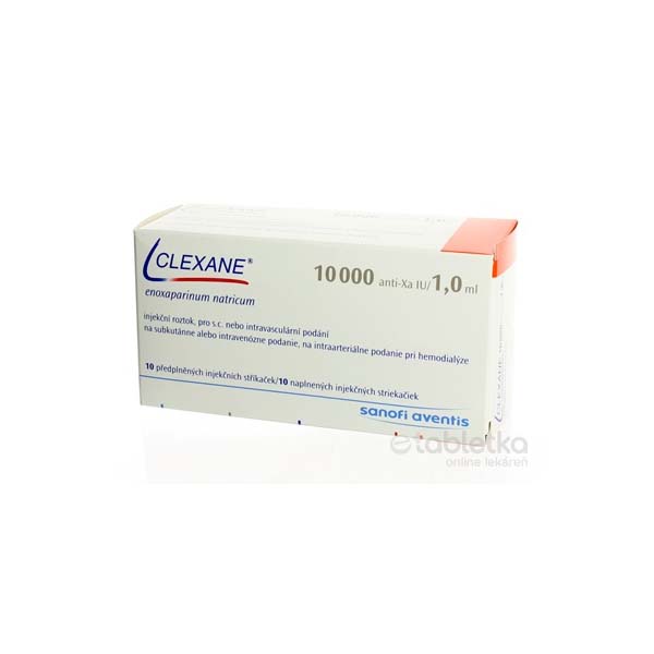 CLEXANE 10000 IU (100 mg)/1 ml | etabletka