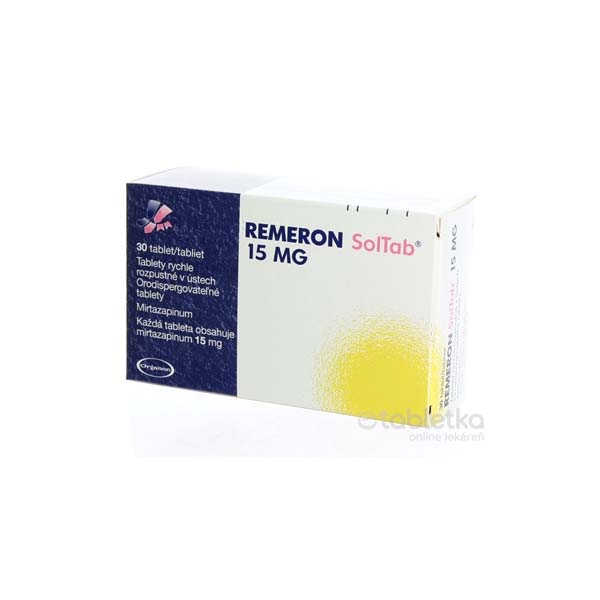 REMERON Soltab 15 mg | etabletka