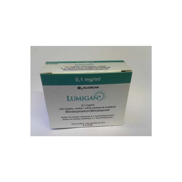Lumigan 0,1 mg/ml | etabletka