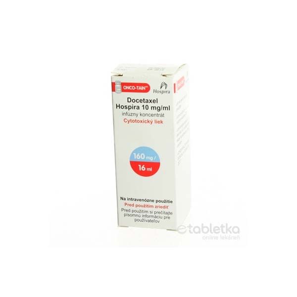 Docetaxel Hospira 10 mg/ ml | etabletka