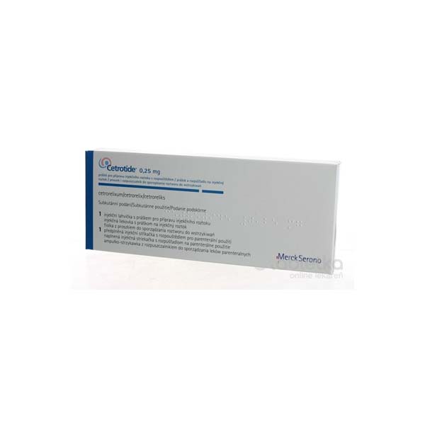 Cetrotide 0,25 mg | etabletka