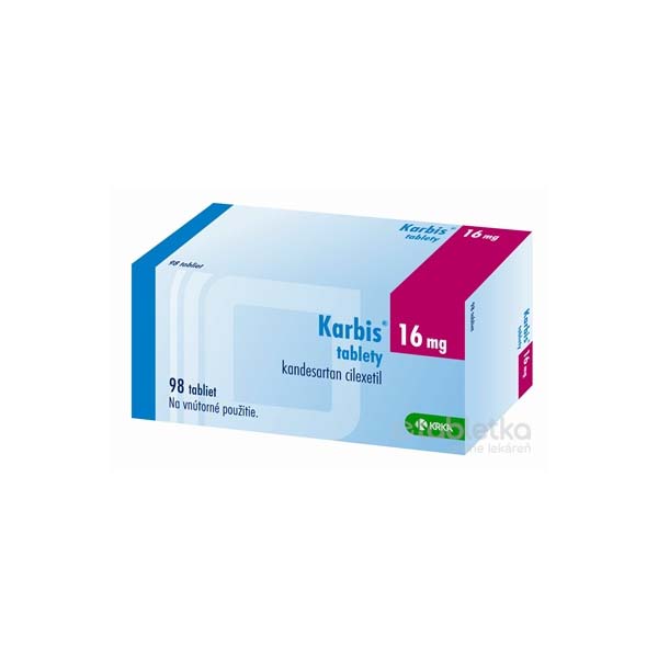 Karbis 16 mg tablety | etabletka