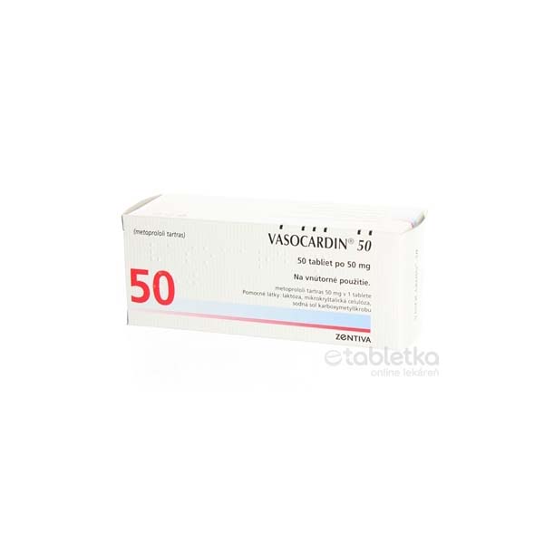 VASOCARDIN 50 | etabletka