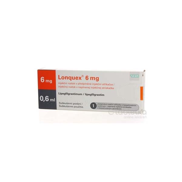 Lonquex 6 mg injekčný roztok | etabletka