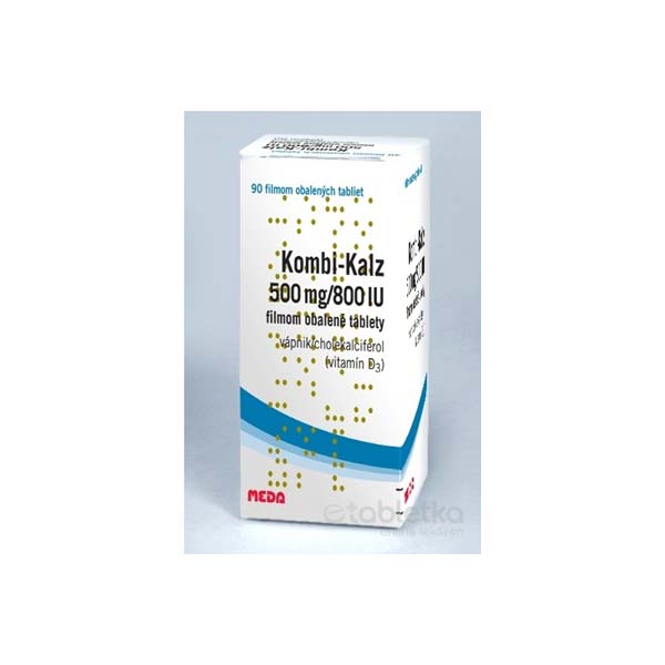 Kombi-Kalz 500 mg/800 IU filmom obalené tablety | etabletka