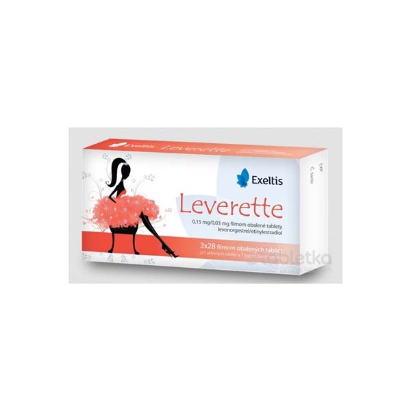 Leverette 0,15 mg/0,03 mg | etabletka