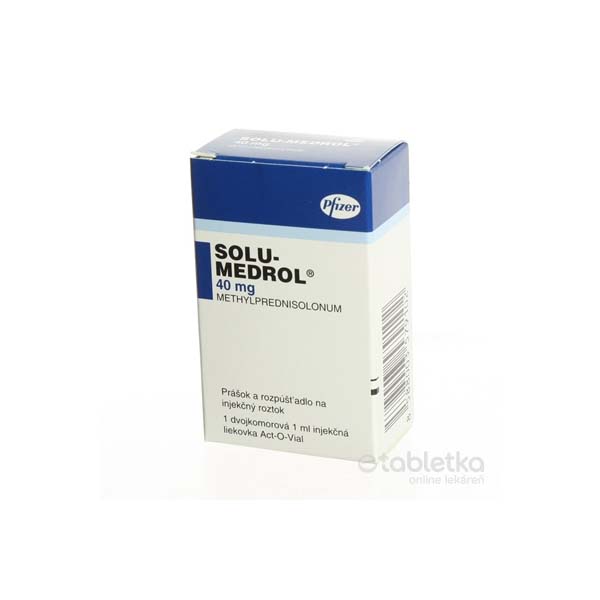 SOLU-MEDROL 40 mg | etabletka