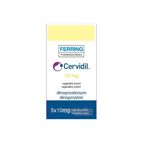Cervidil 10 mg vaginálny inzert | etabletka