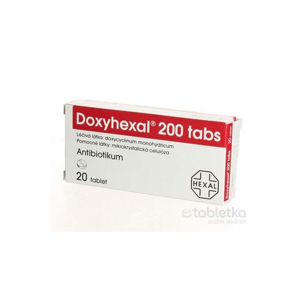 DOXYHEXAL 200 TABS | etabletka