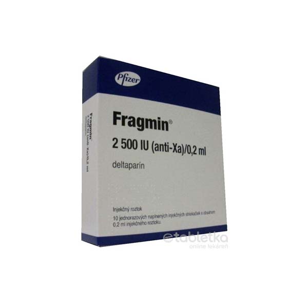 FRAGMIN 2500 IU (anti-Xa)/0,2 ml | etabletka