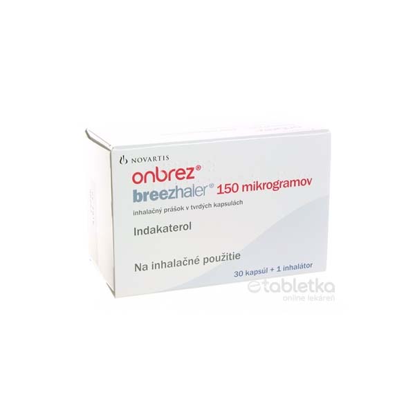 Onbrez Breezhaler 150 mikrogramov | etabletka