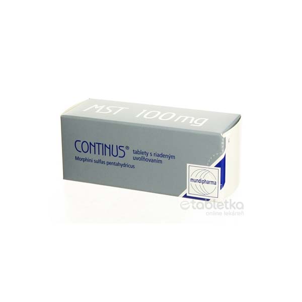 MST CONTINUS 100 mg | etabletka