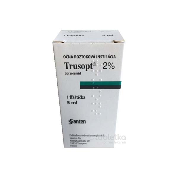 Trusopt 2 % | etabletka