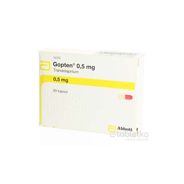 Gopten 0,5 mg | etabletka
