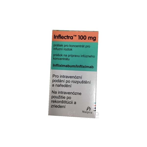 Inflectra 100 mg prášok na infúzny koncentrát | etabletka
