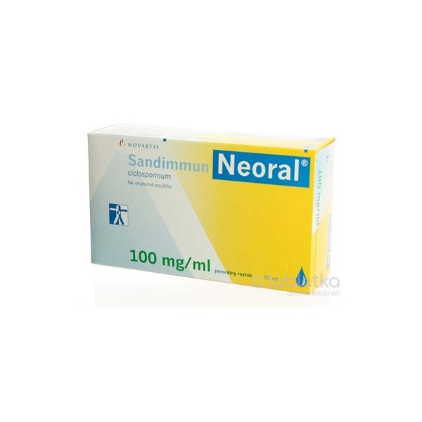 Sandimmun Neoral 100 mg/ml | etabletka
