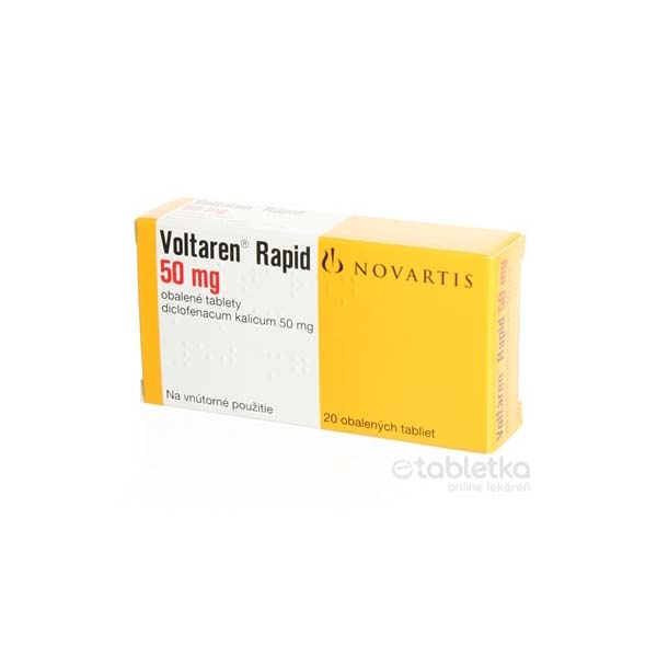 Voltaren Rapid 50 mg | etabletka