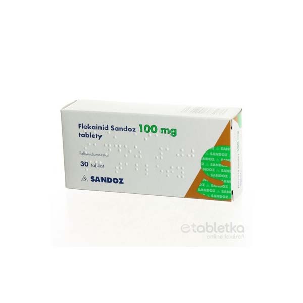 FLEKAINID SANDOZ 100 mg tablety | etabletka