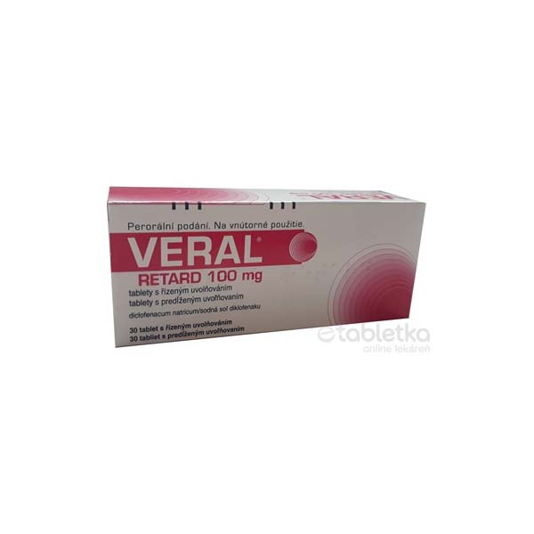 VERAL RETARD 100 mg | etabletka