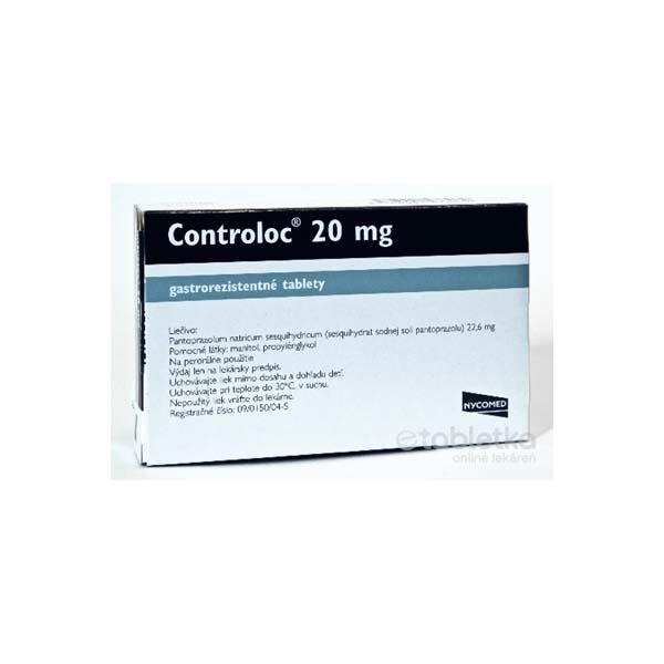 CONTROLOC 20 mg | etabletka