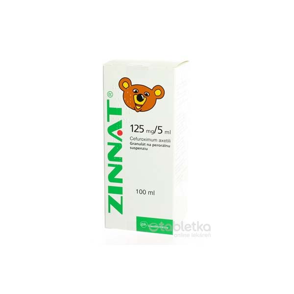 ZINNAT 125 mg/5 ml | etabletka