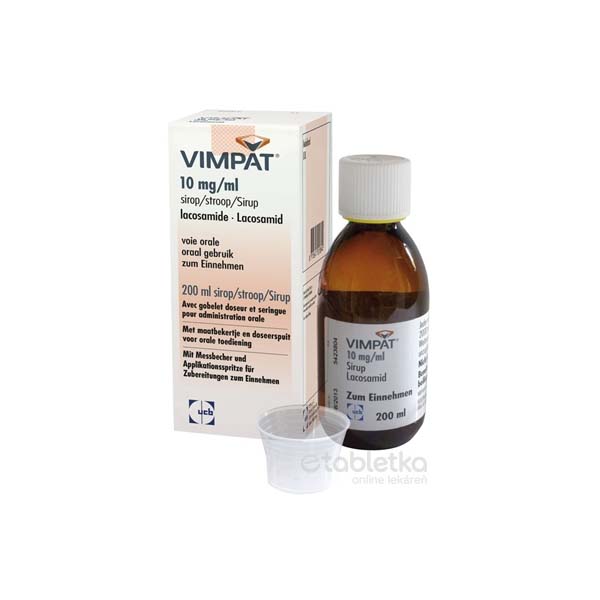 Vimpat 10 mg/ml sirup | etabletka
