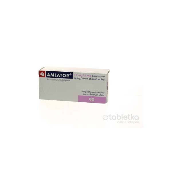 Amlator 10 mg/5 mg filmom obalené tablety | etabletka
