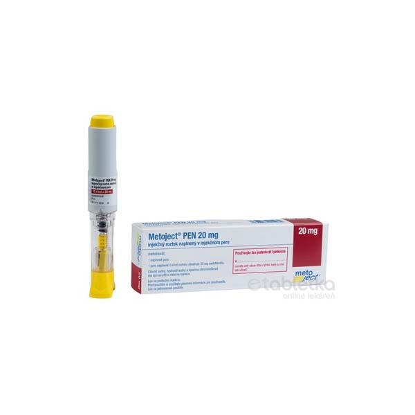 Metoject PEN 20 mg injekčný roztok | etabletka