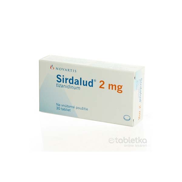 SIRDALUD 2 mg | etabletka