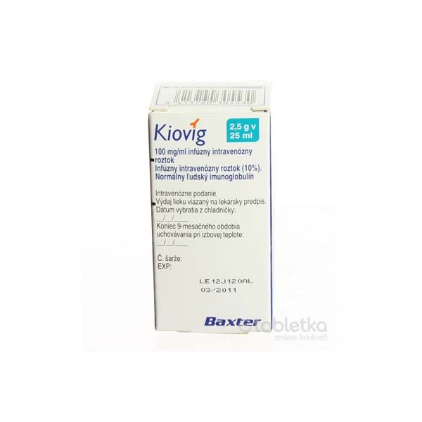 KIOVIG 100 mg/ml | etabletka