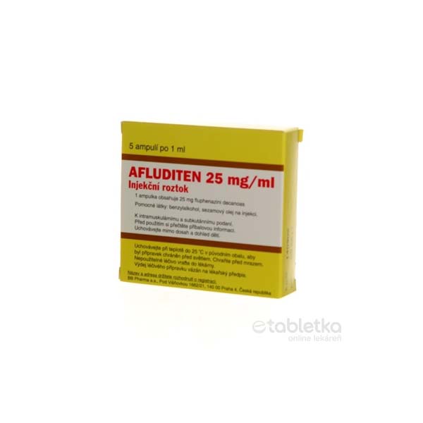 AFLUDITEN 25 mg/ml | etabletka