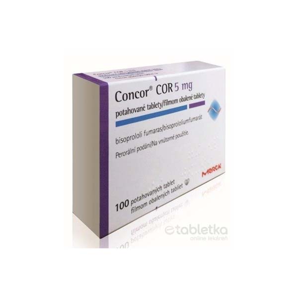 Concor COR 5 mg | etabletka