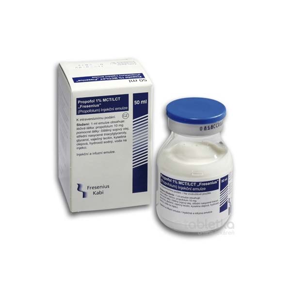 Propofol MCT/LCT Fresenius 10 mg/ml | etabletka