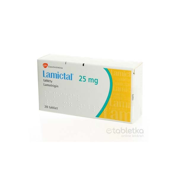 Lamictal 25 mg tablety | etabletka