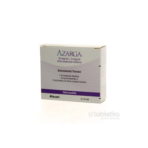 AZARGA 10 mg/ml + 5 mg/ml | etabletka