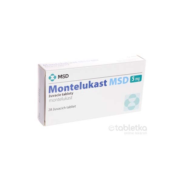 Montelukast Organon 5 mg (MSD) | etabletka