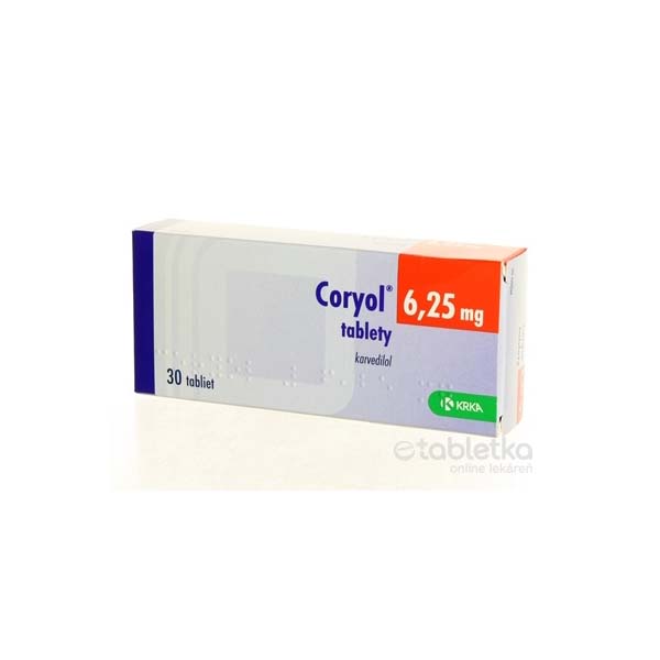 Coryol 6,25 | etabletka