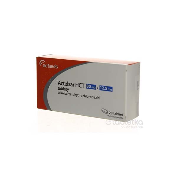 Actelsar HCT 80 mg/12,5 mg tablety | etabletka
