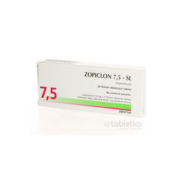 ZOPICLON 7,5-SL | etabletka