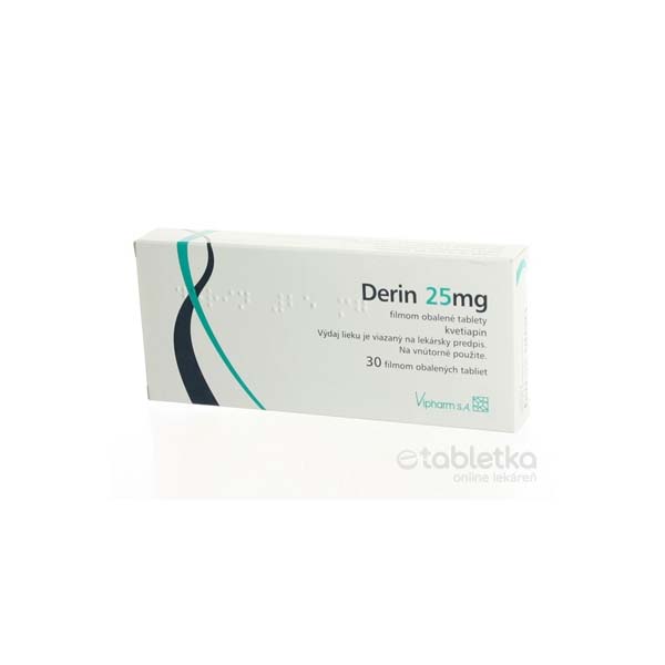 Derin 25 mg filmom obalené tablety | etabletka