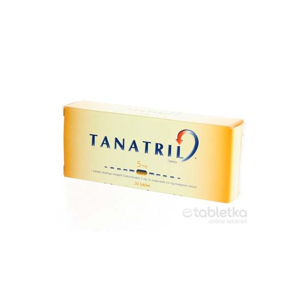 TANATRIL 5 mg | etabletka