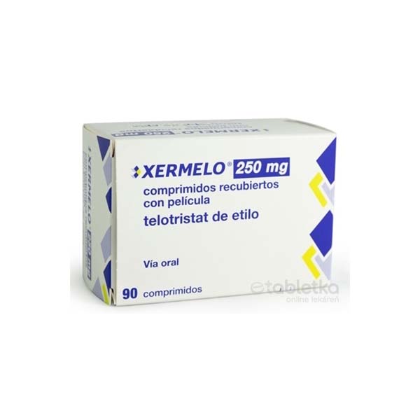 Xermelo 250 mg filmom obalené tablety | etabletka