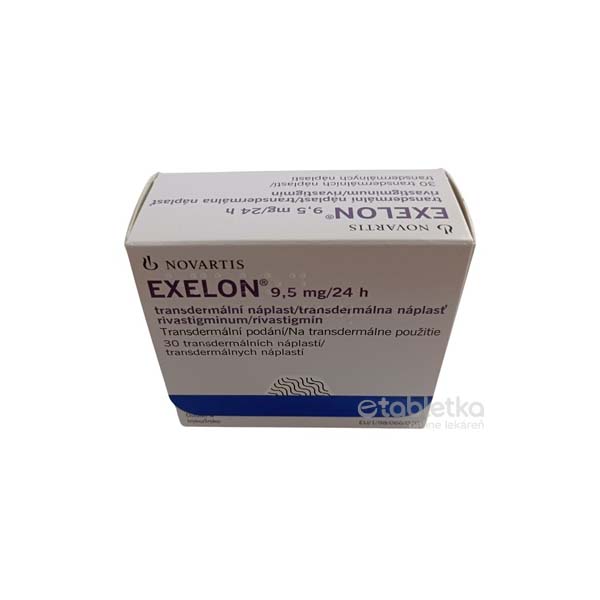 Exelon 9,5 mg/24 h transdermálna náplasť | etabletka