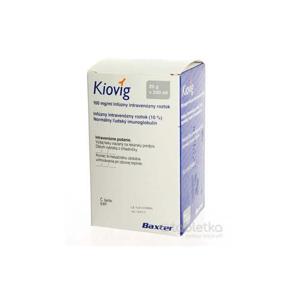 KIOVIG 100 mg/ml | etabletka