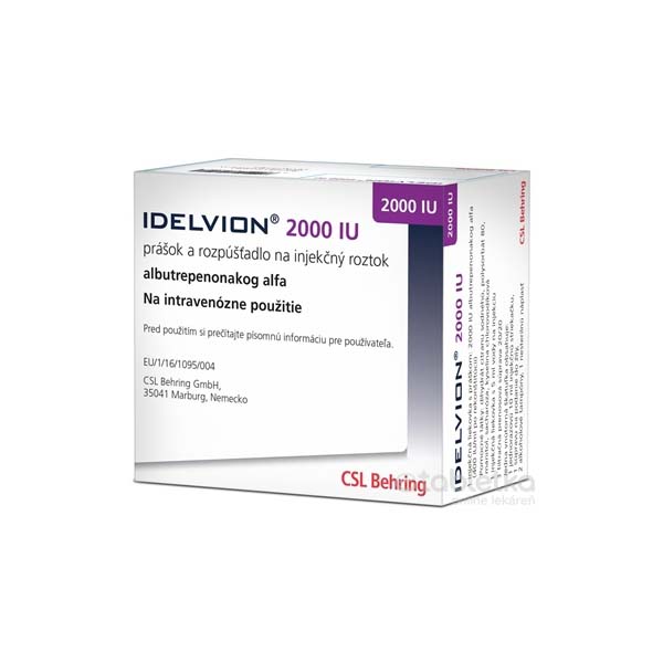 IDELVION 2000 IU | etabletka