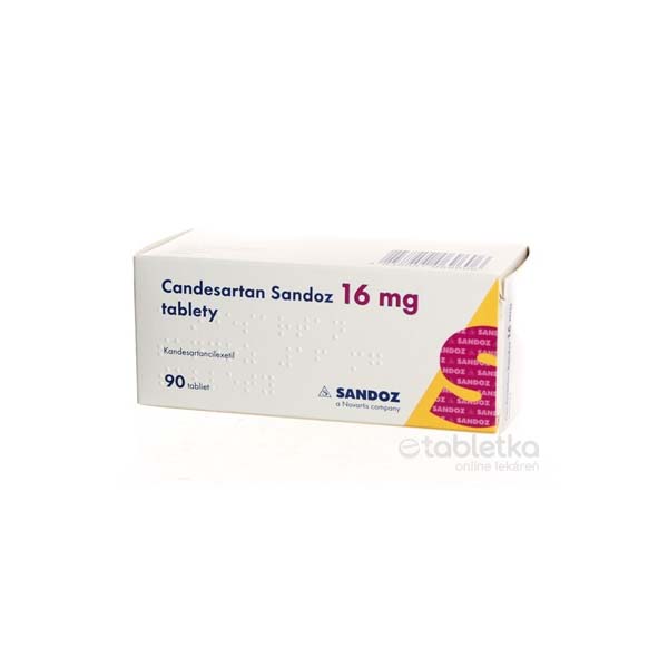 Candesartan Sandoz 16 mg tablety | etabletka