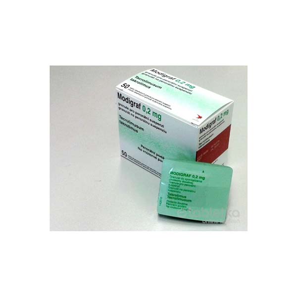 Modigraf 0,2 mg granulát na perorálnu suspenziu | etabletka