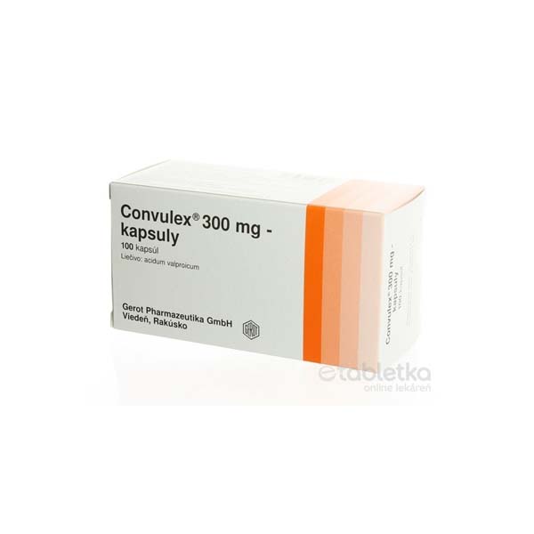 CONVULEX 300 mg kapsuly | etabletka