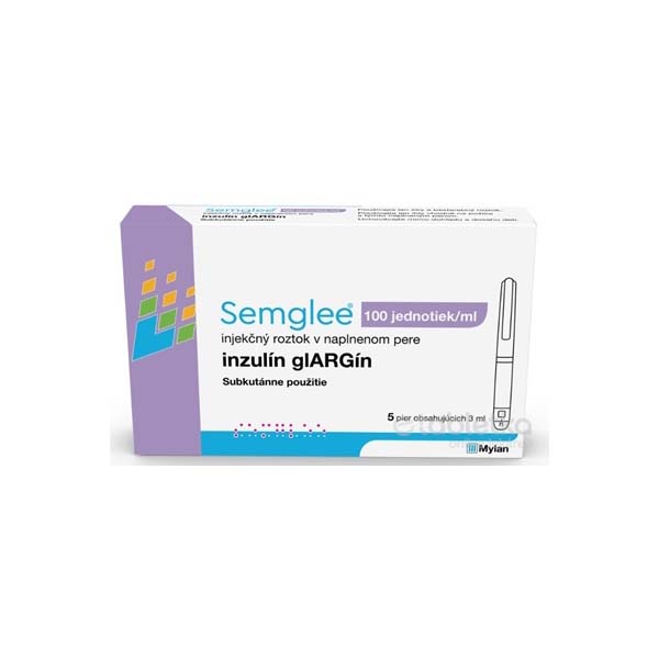 Semglee 100 jednotiek/ml | etabletka